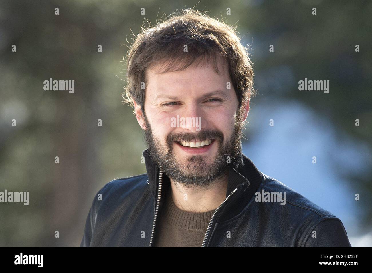 Hugo Becker attending a photo session as part of the 13th Les Arcs Film ...