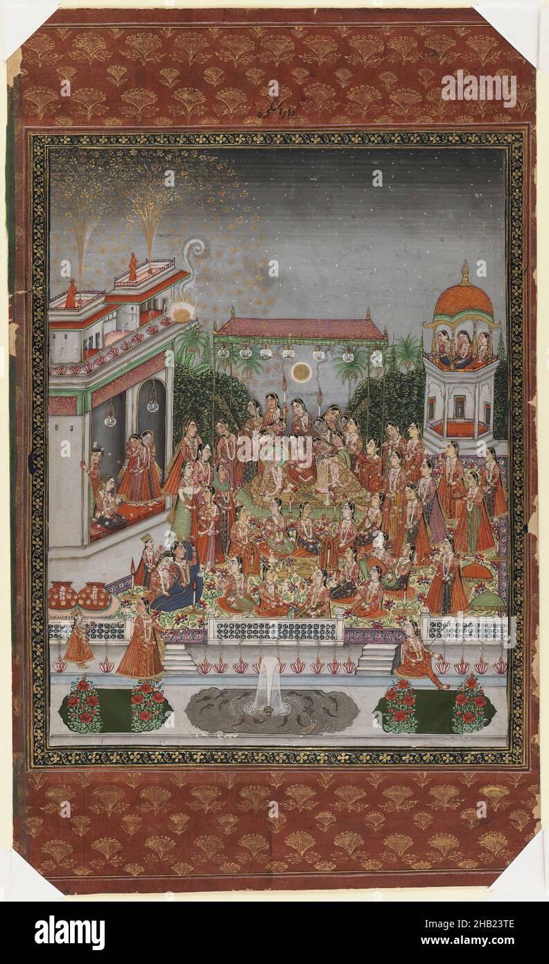 The Nuptials of Dara Shikoh, Indian, Opaque watercolor and gold on ...