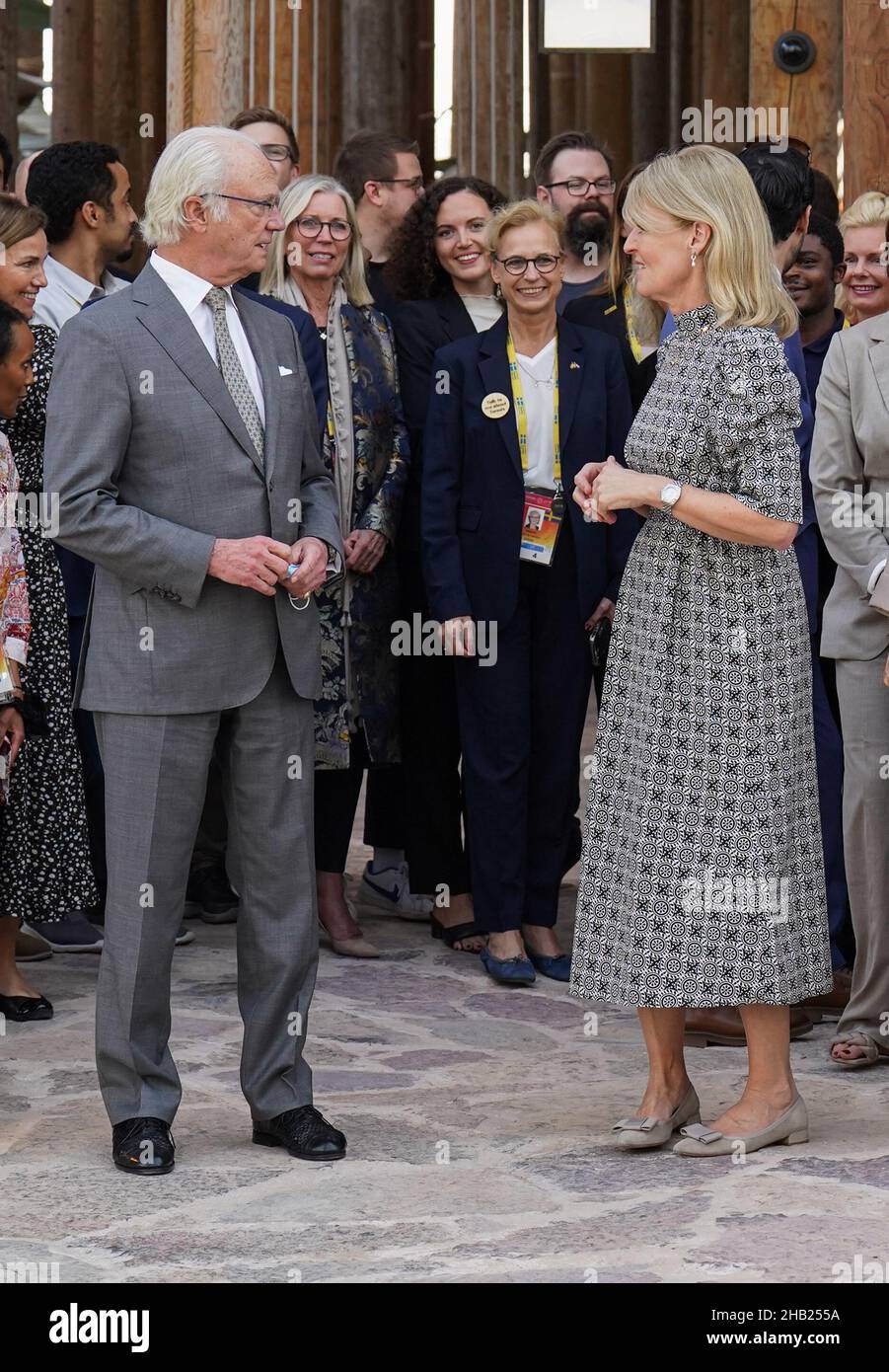 Dubai, UAE. 16th Dec, 2021. EXPO 2020 DUBAI, 16 December 2021 King Carl ...