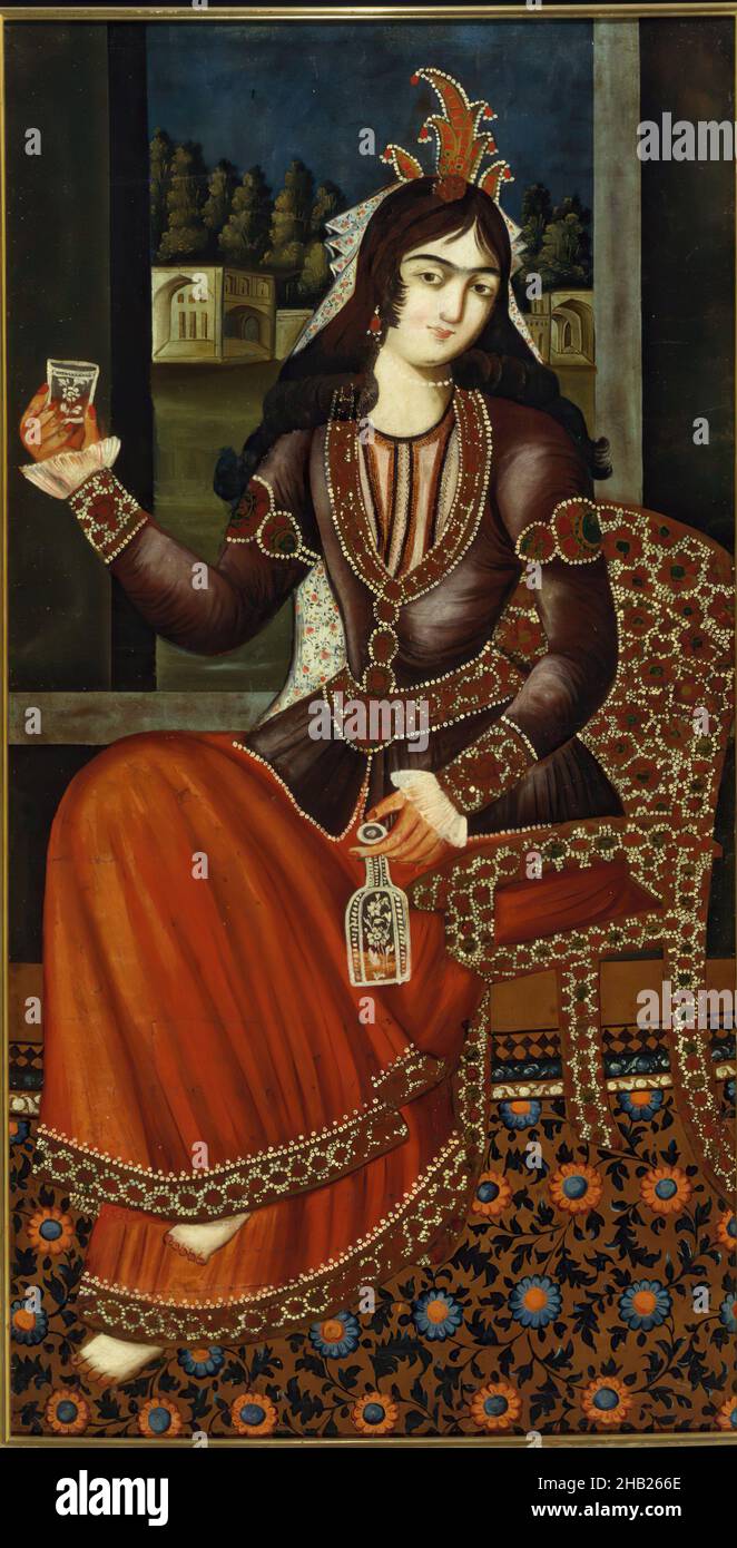Iranian Woman Painting