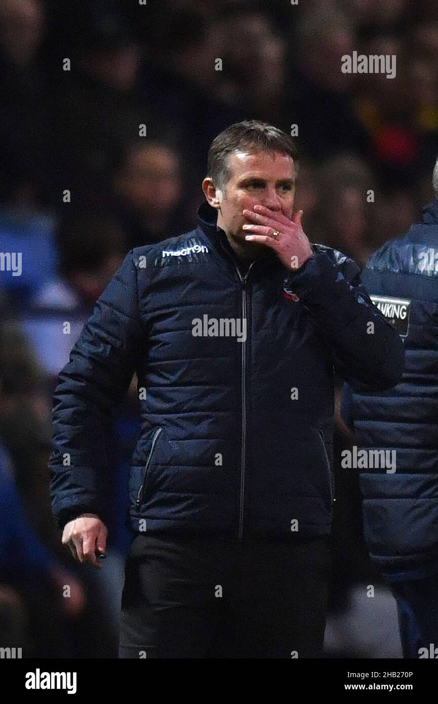 Football manager phil parkinson hi-res stock photography and images - Alamy