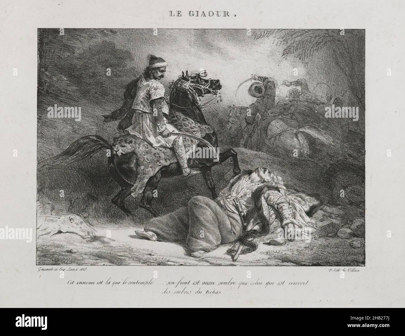 Theodore gericault le giaour hi-res stock photography and images - Alamy
