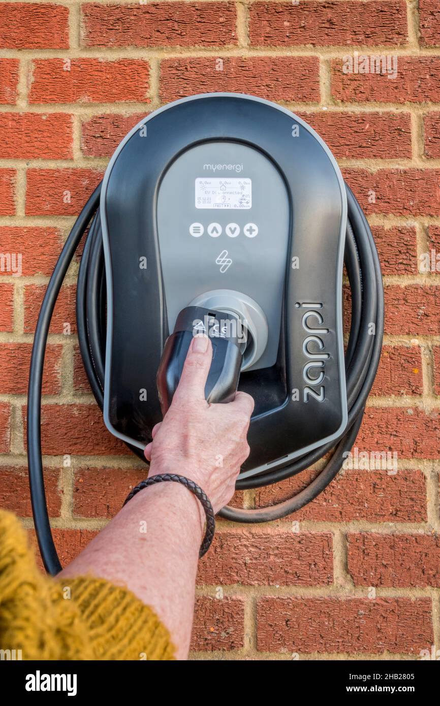 Zappi electric vehicle charger hi-res stock photography and images - Alamy