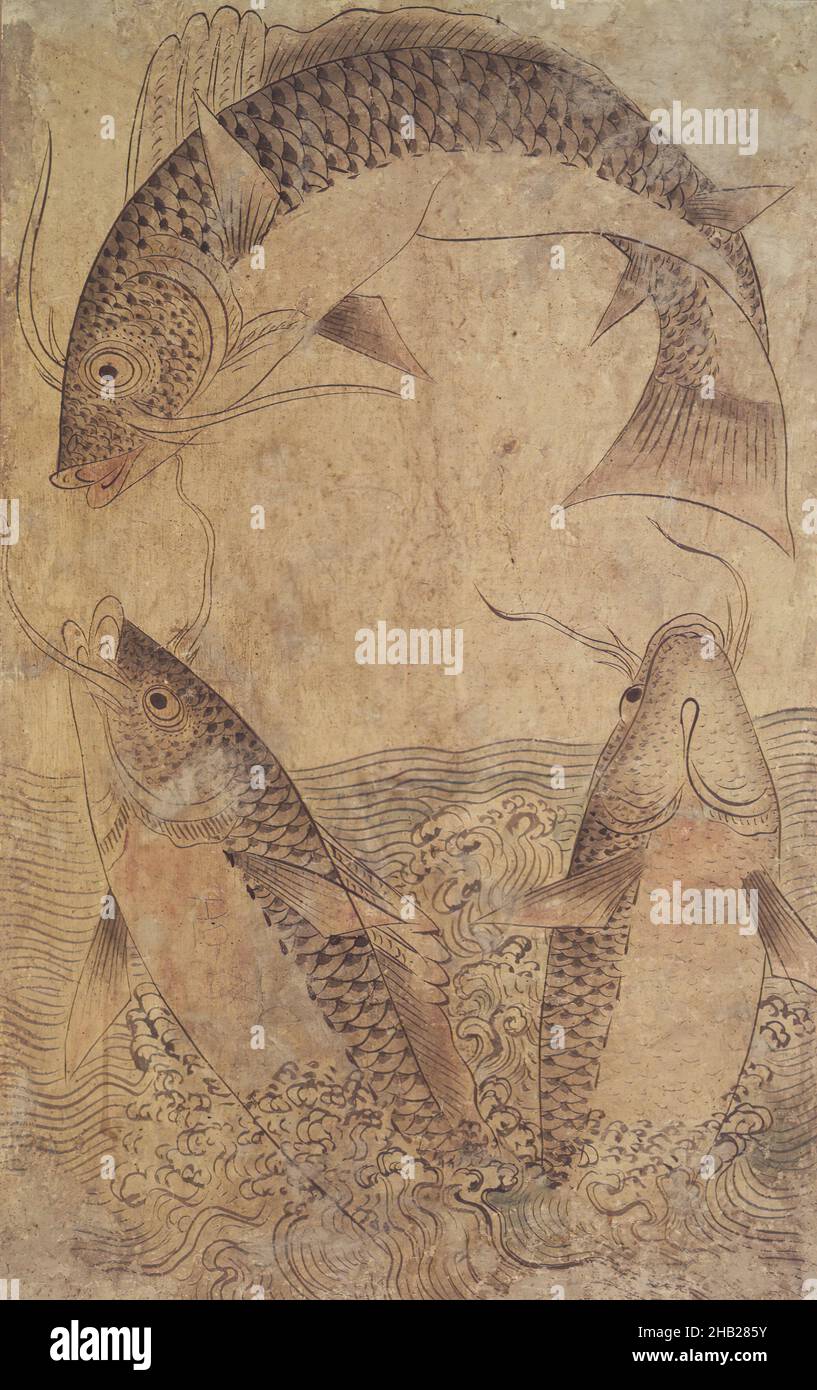 Asian fish painting hi-res stock photography and images - Alamy