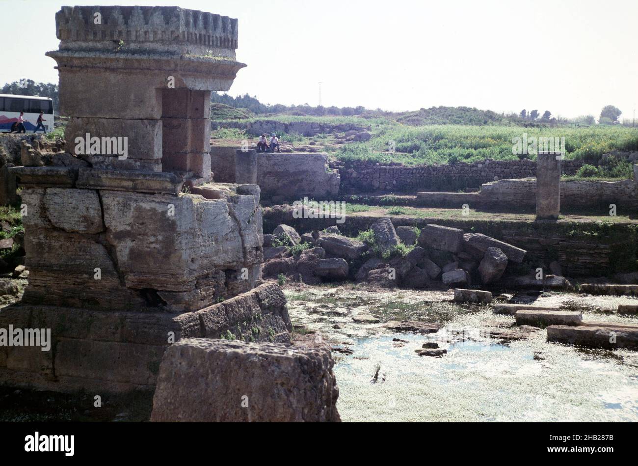 Phoenician temple at Amrit, Syria dating from late 4th century BC, in ...
