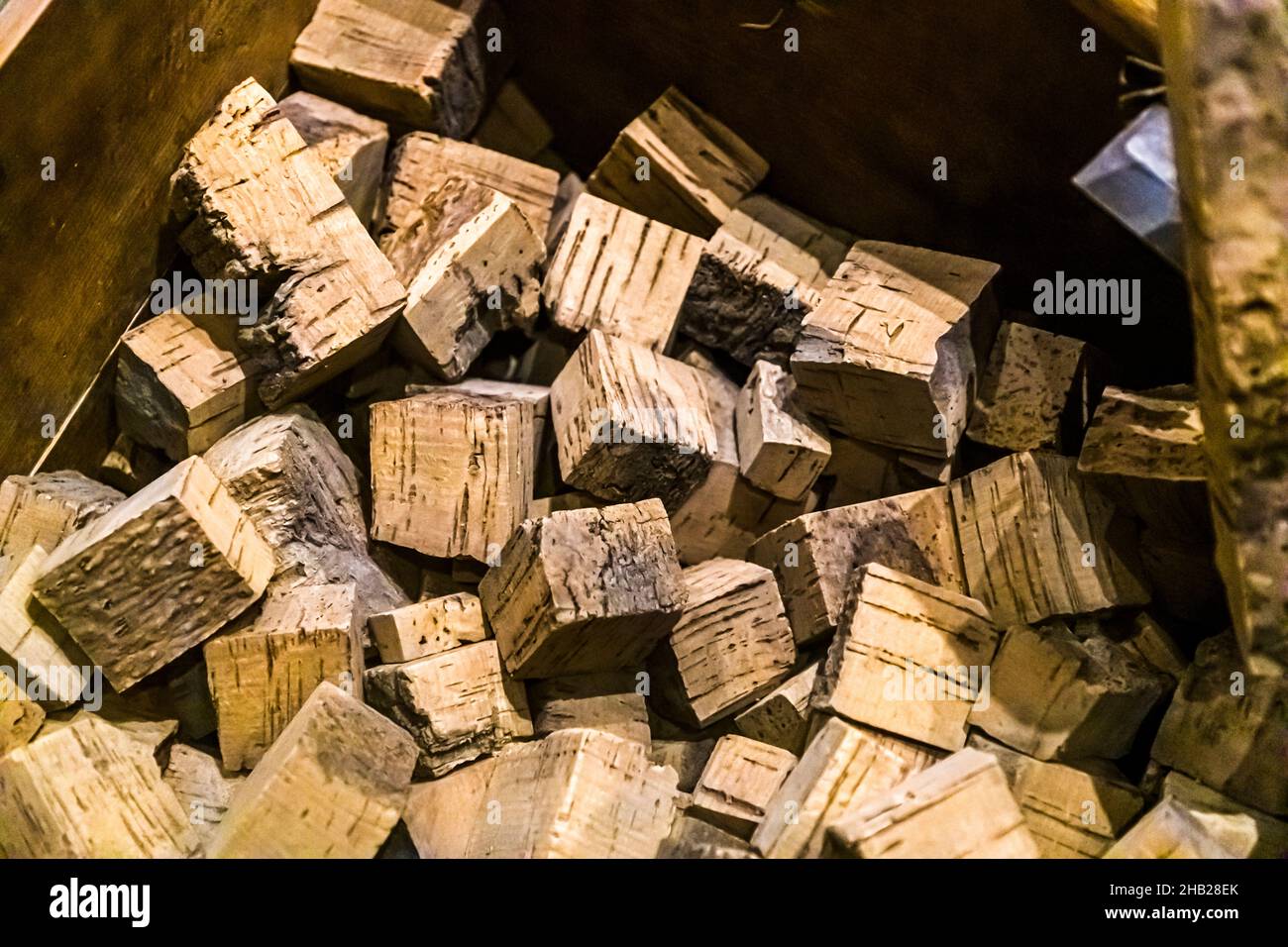 Cork production equipment in the museum of Arts & Traditions Populaires ...
