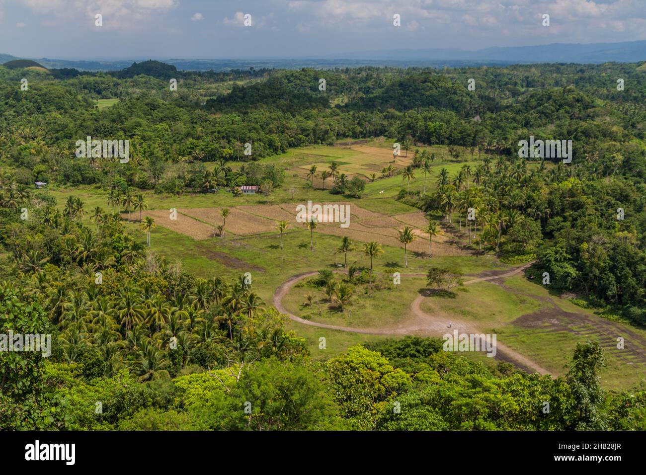 Aerial view bohol island philippines hi-res stock photography and ...