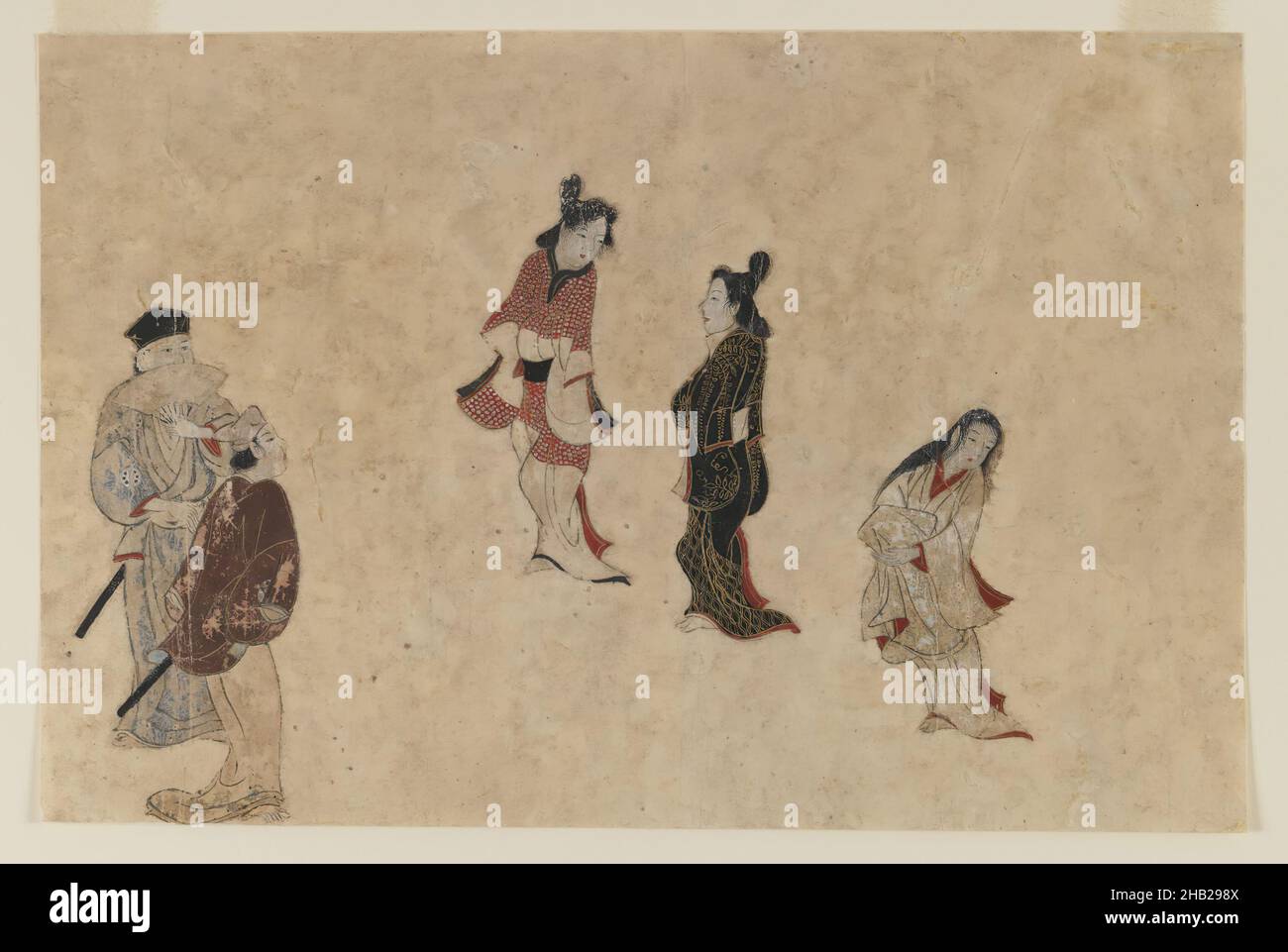 Early ukiyo e painting hi-res stock photography and images - Alamy