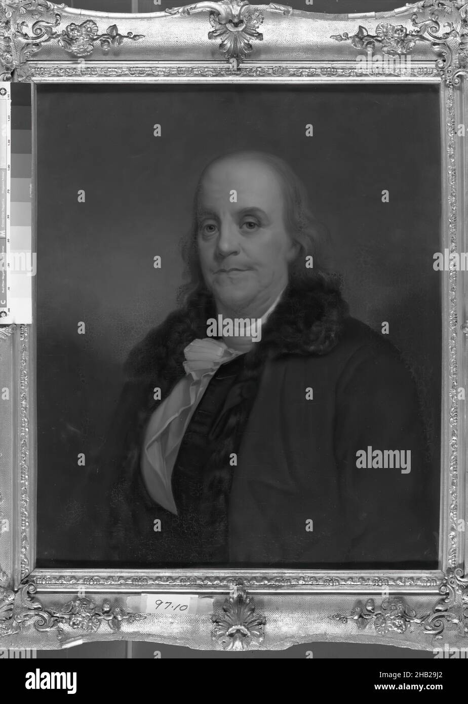 Benjamin franklin portrait painting hi-res stock photography and images ...