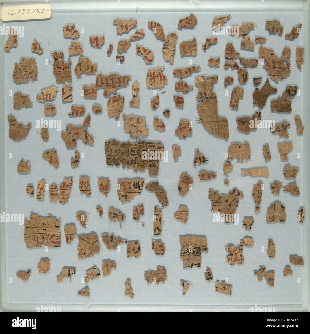 Hieratic papyrus fragment hi-res stock photography and images - Alamy