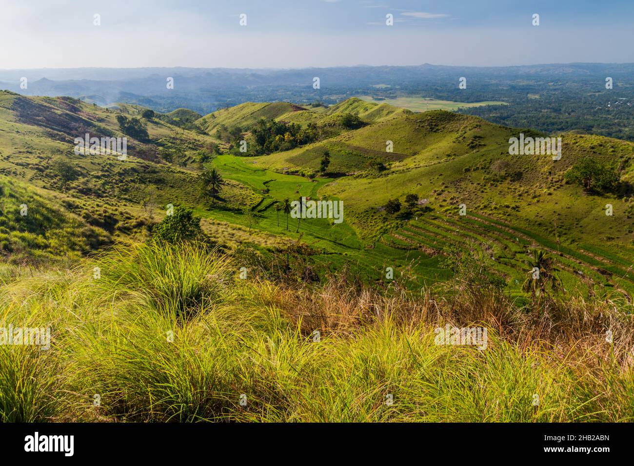 Landscape of Bohol island, Philippines Stock Photo - Alamy