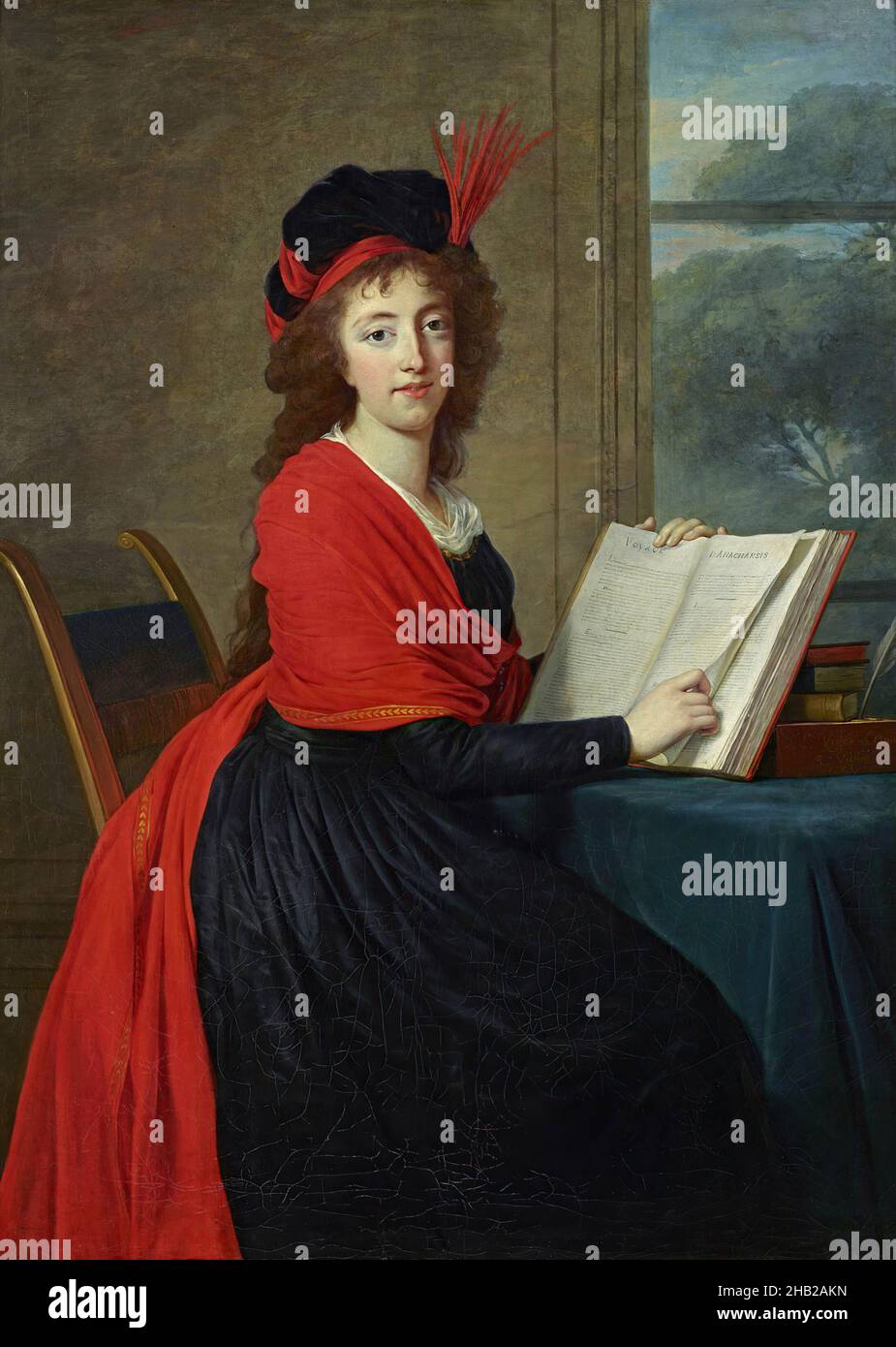 Portrait of Countess Maria Theresia Czernin, Elisabeth Louise Vigée Le ...