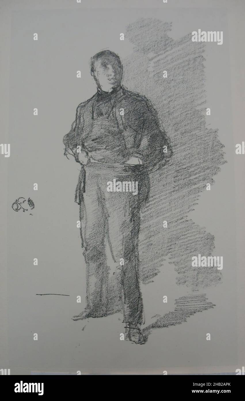 Study - Mr. Thomas Way, Number One, James Abbott McNeill Whistler ...