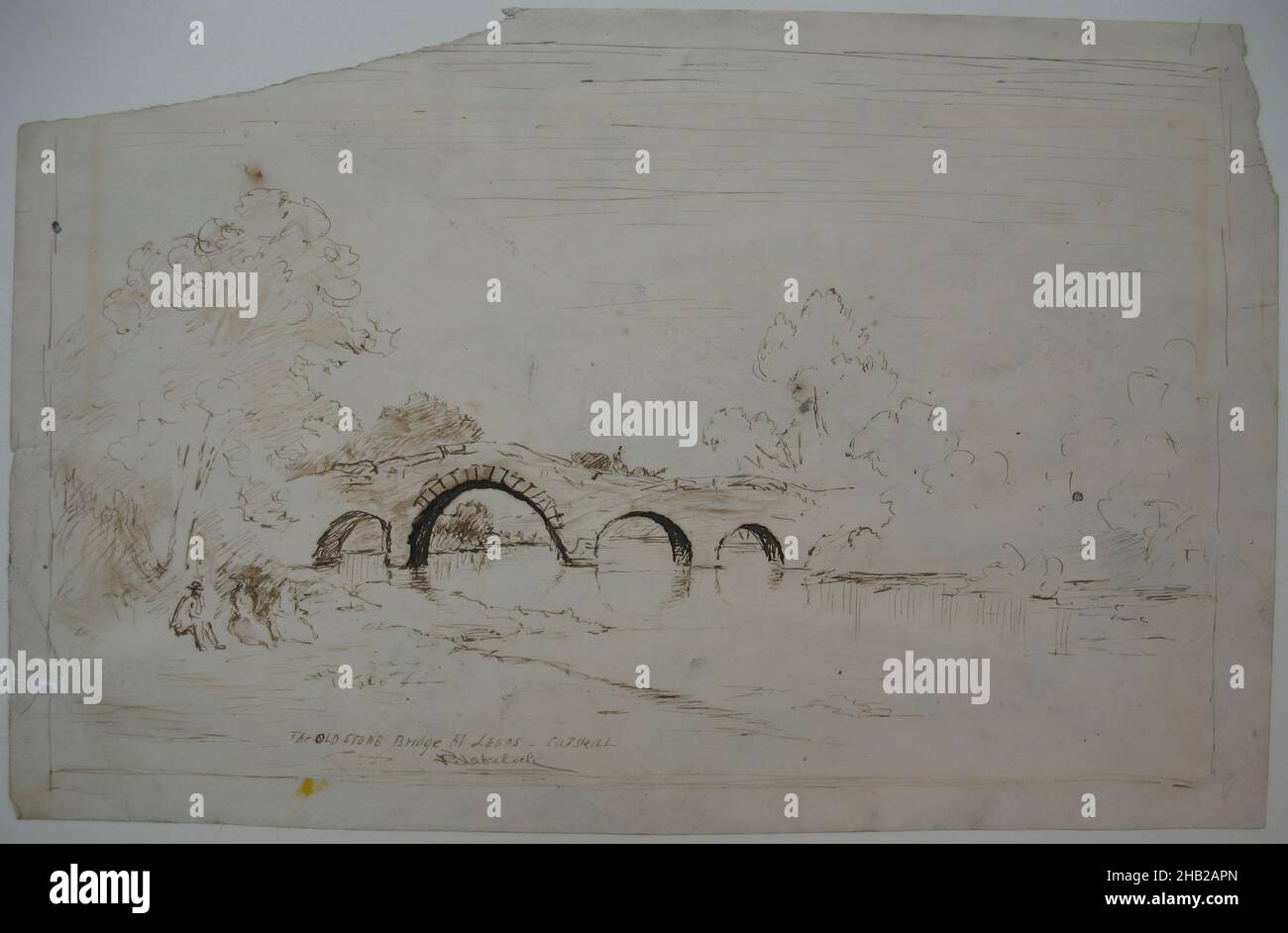 Old Stone Bridge at Leeds, Catskill, Ralph Albert Blakelock, American ...