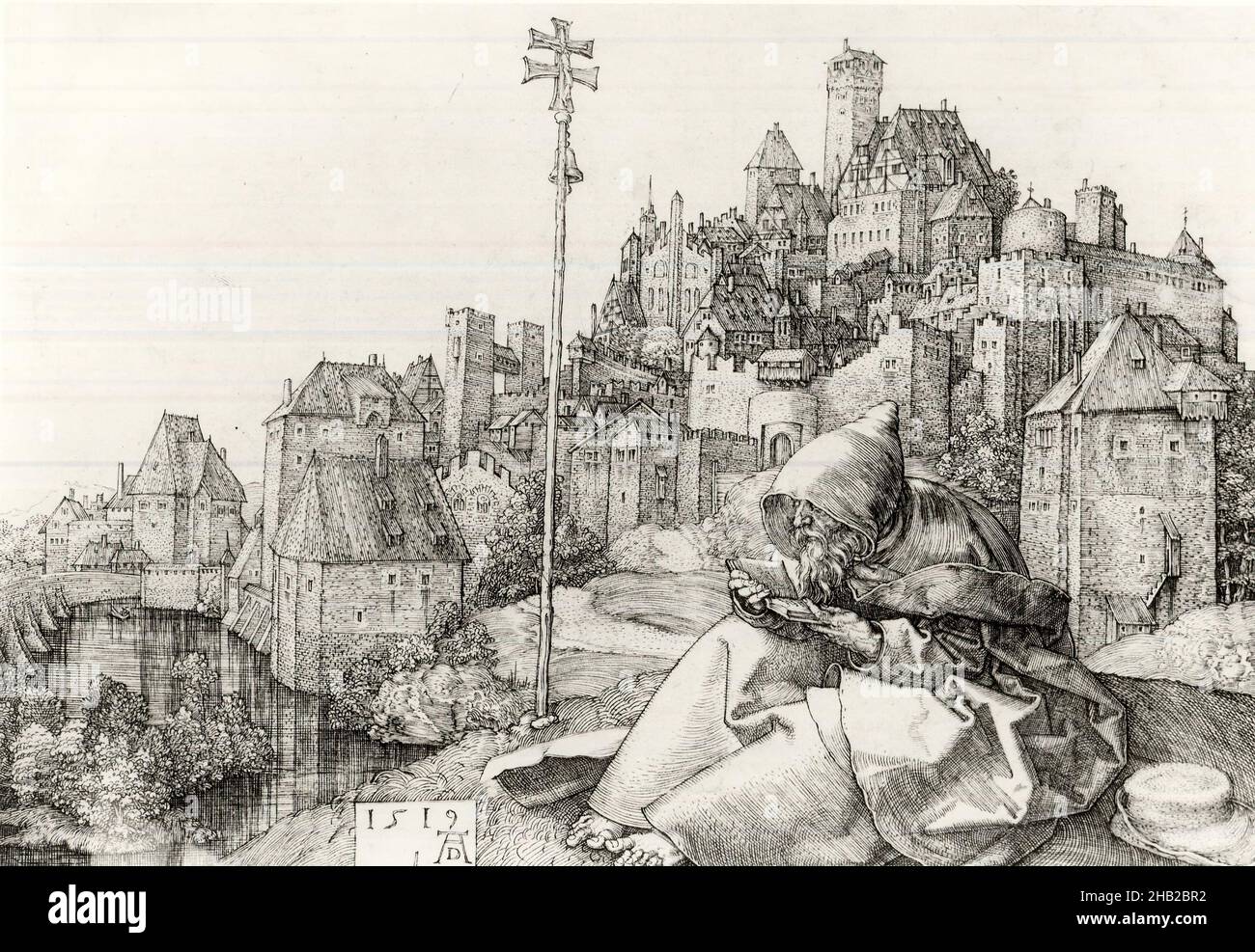 Saint anthony reading hi-res stock photography and images - Alamy