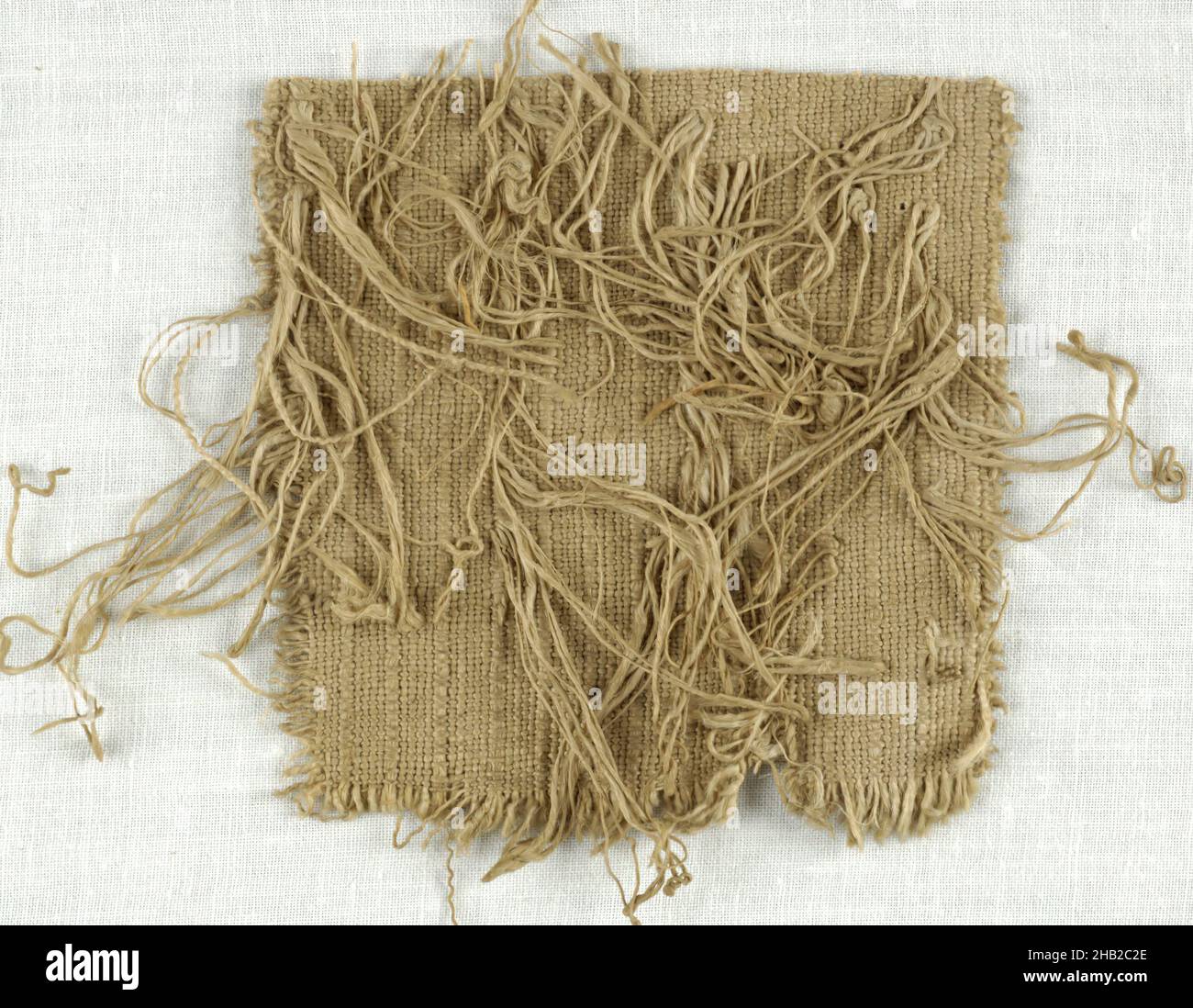 Fragment with Fringe, Coptic, Flax, 5th-7th century C.E., Late Antique ...