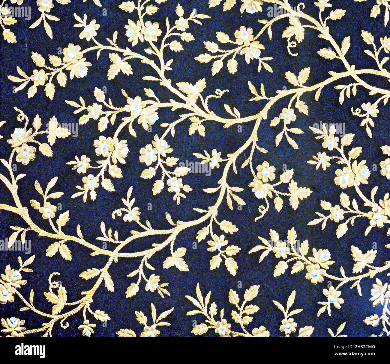Wallpaper, Paper, ca. 1870-1890, 19 3/4 x 25 1/2 in., 50.2 x 64.8 cm ...