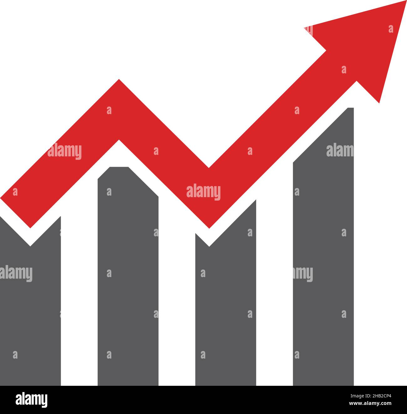 Graph ascending Stock Vector Images - Alamy