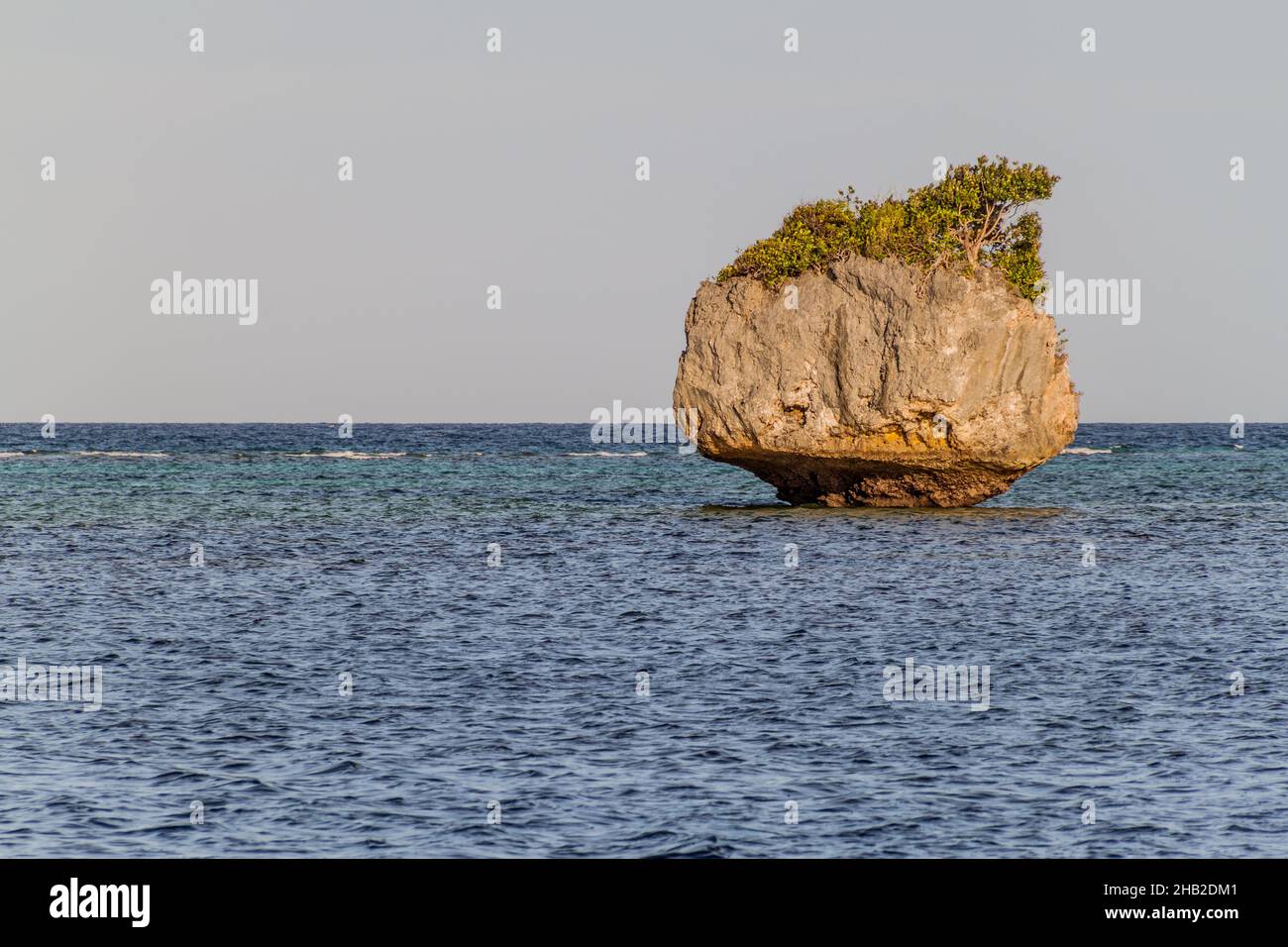 Coastal cliff on Boracay island, Philippines Stock Photo - Alamy