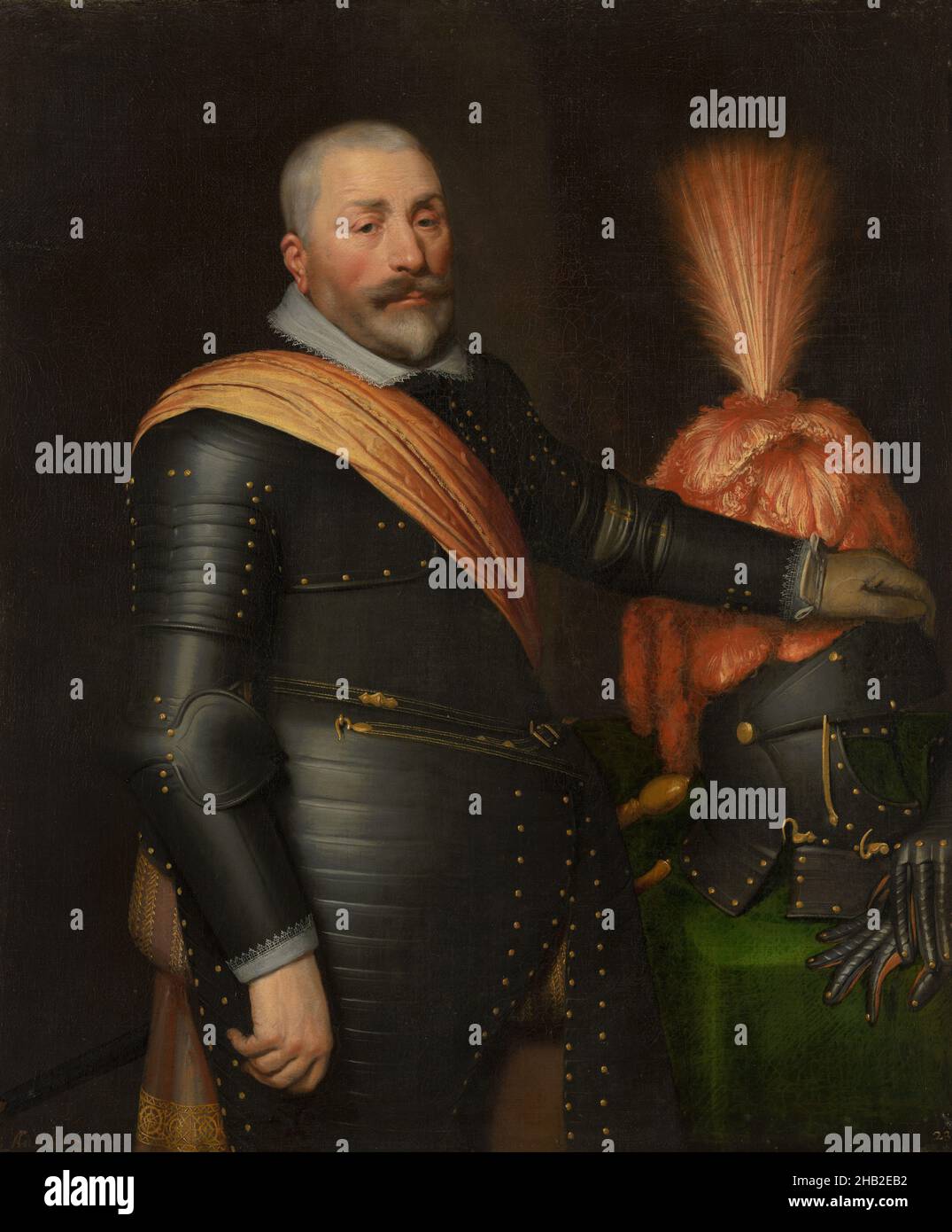 Portrait of an officer, Jan Anthonisz van Ravesteyn, and workshop, 1612 ...