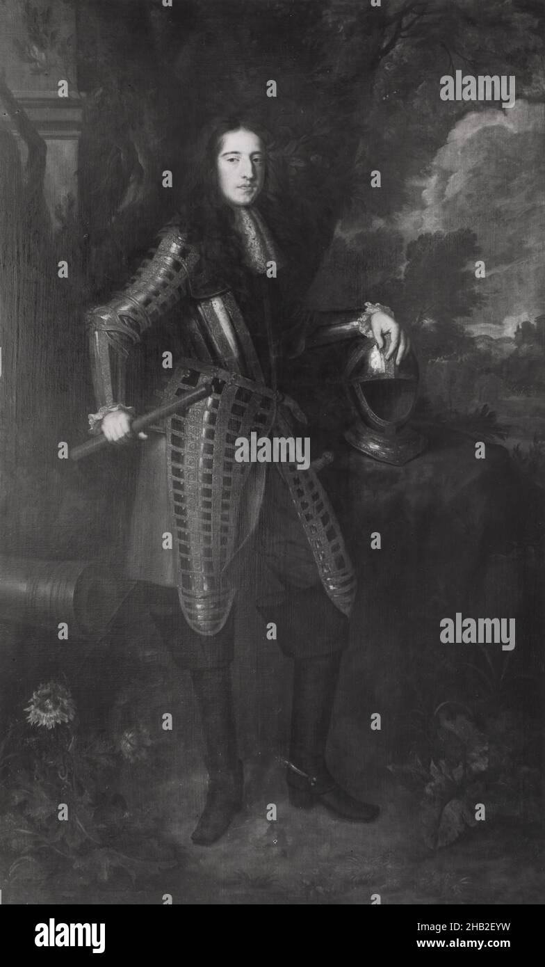 Portrait of King-Stadtholder William III 1650-1702, Willem Wissing ...