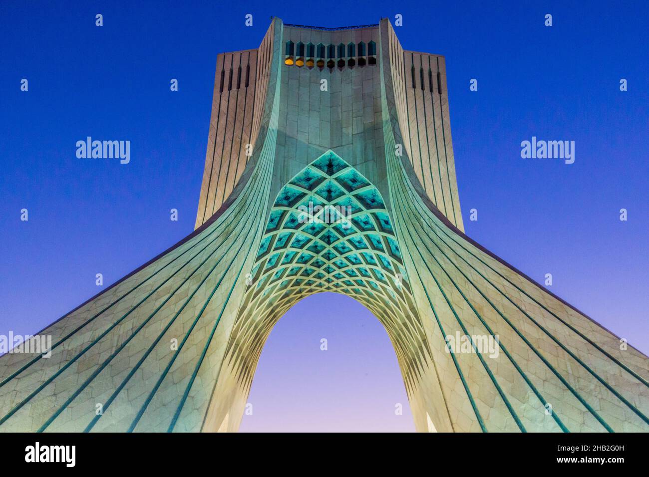 Azadi tower sky view hi-res stock photography and images - Alamy