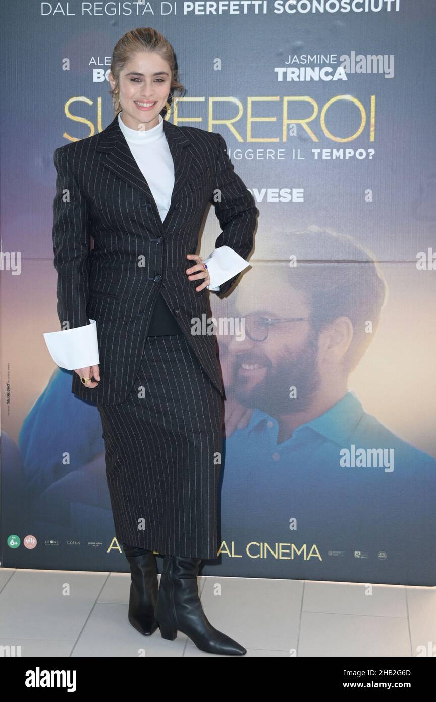Rome, Italy. 16th Dec, 2021. Greta Scarano attends the photocall of the ...