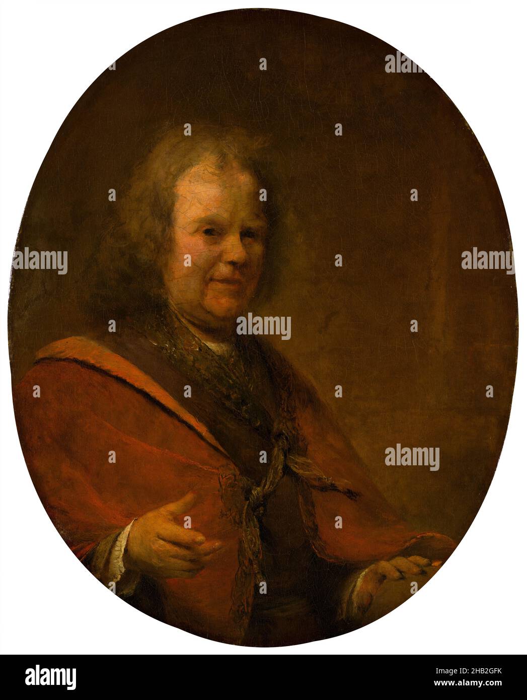 Portrait of Herman Boerhaave 1688-1738, Arent de Gelder, c. 1722 Stock ...