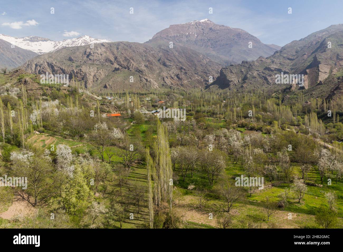 View of Alamut valley in Iran Stock Photo - Alamy