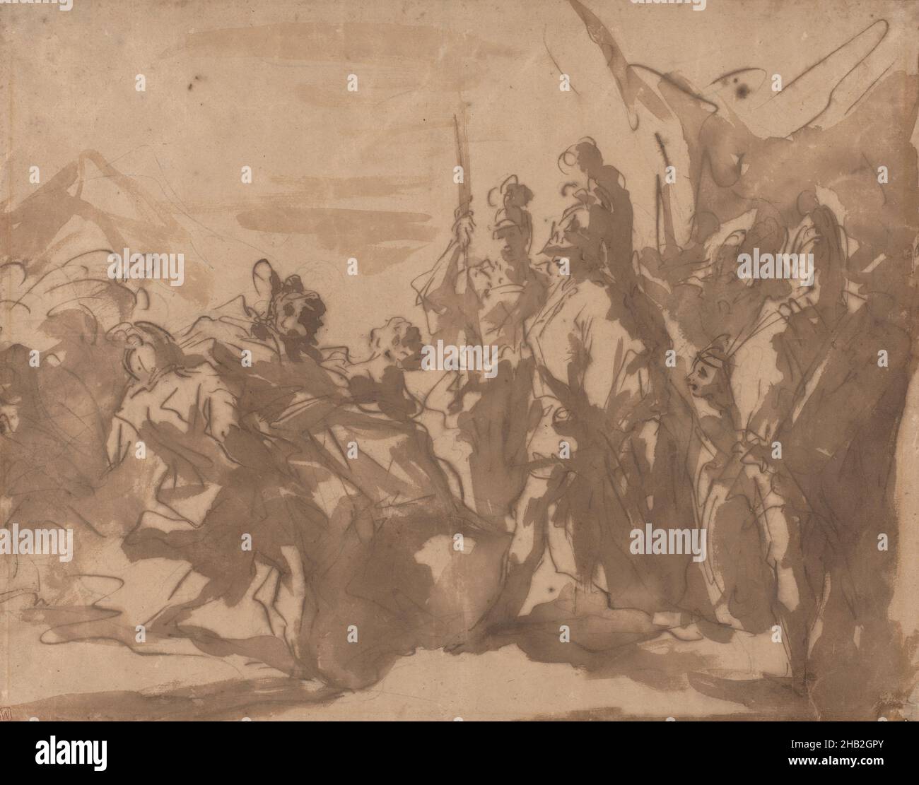 The wounded porus for alexander the great hi-res stock photography and ...