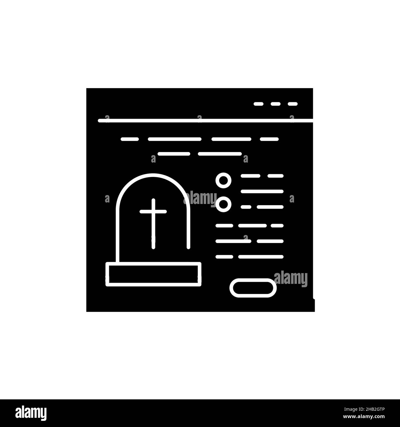 Online purchase monument line color icon. Religion. Sign for web page ...