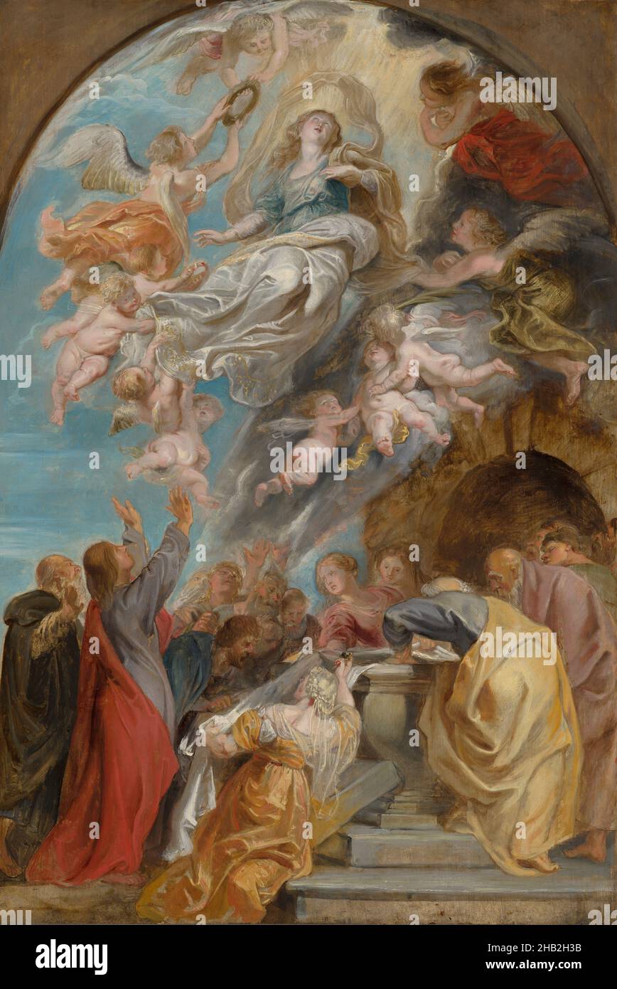 Modello' for the Assumption of Mary, Peter Paul Rubens, c. 1622 - 1625 ...