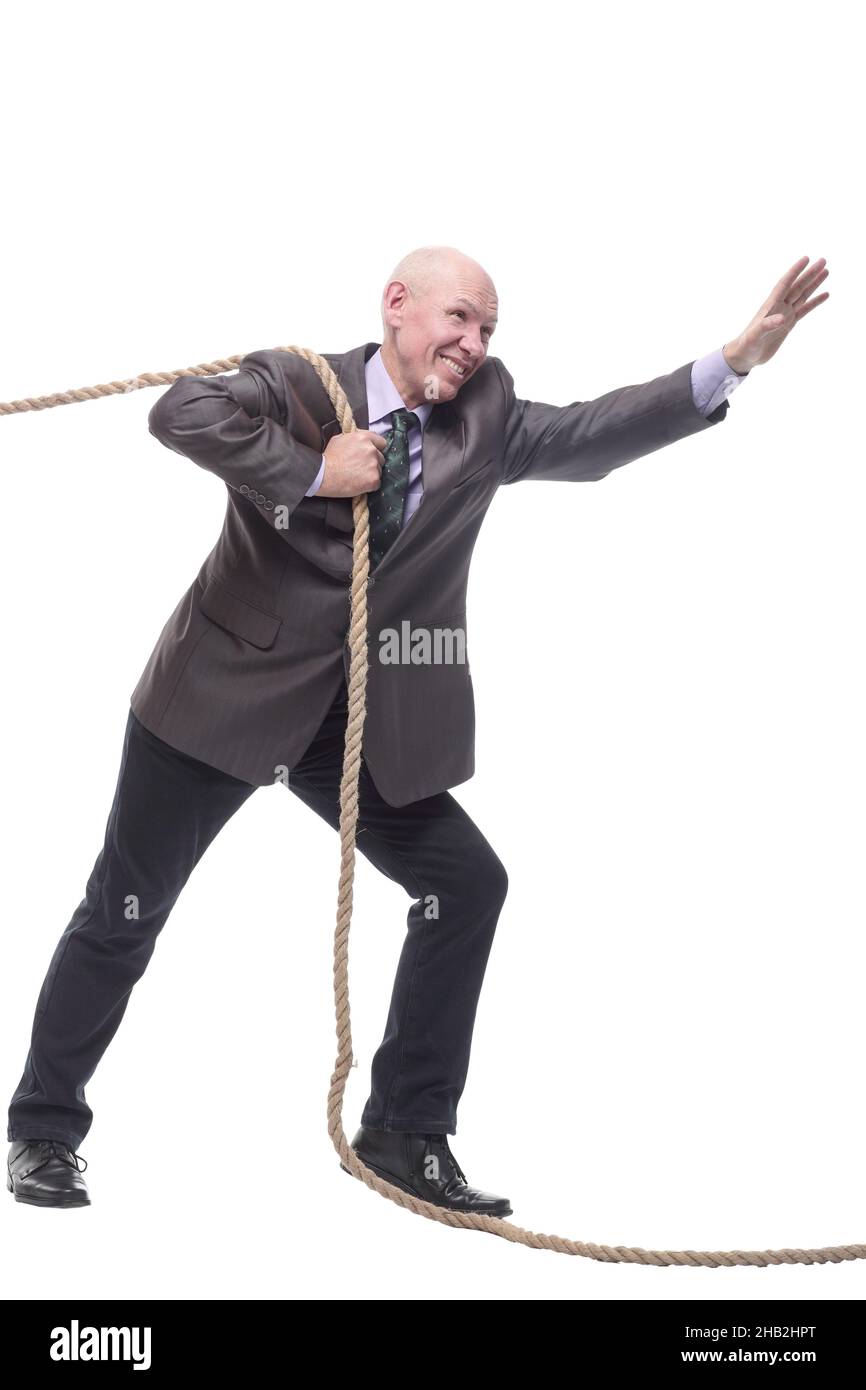 Pulls a rope hi-res stock photography and images - Alamy
