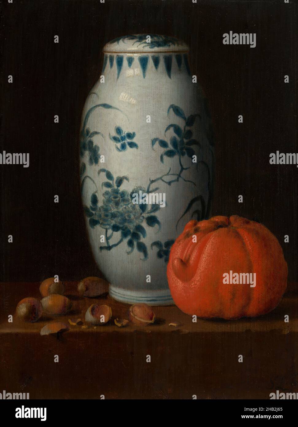 Still life with chinese jar with lid hi-res stock photography and ...