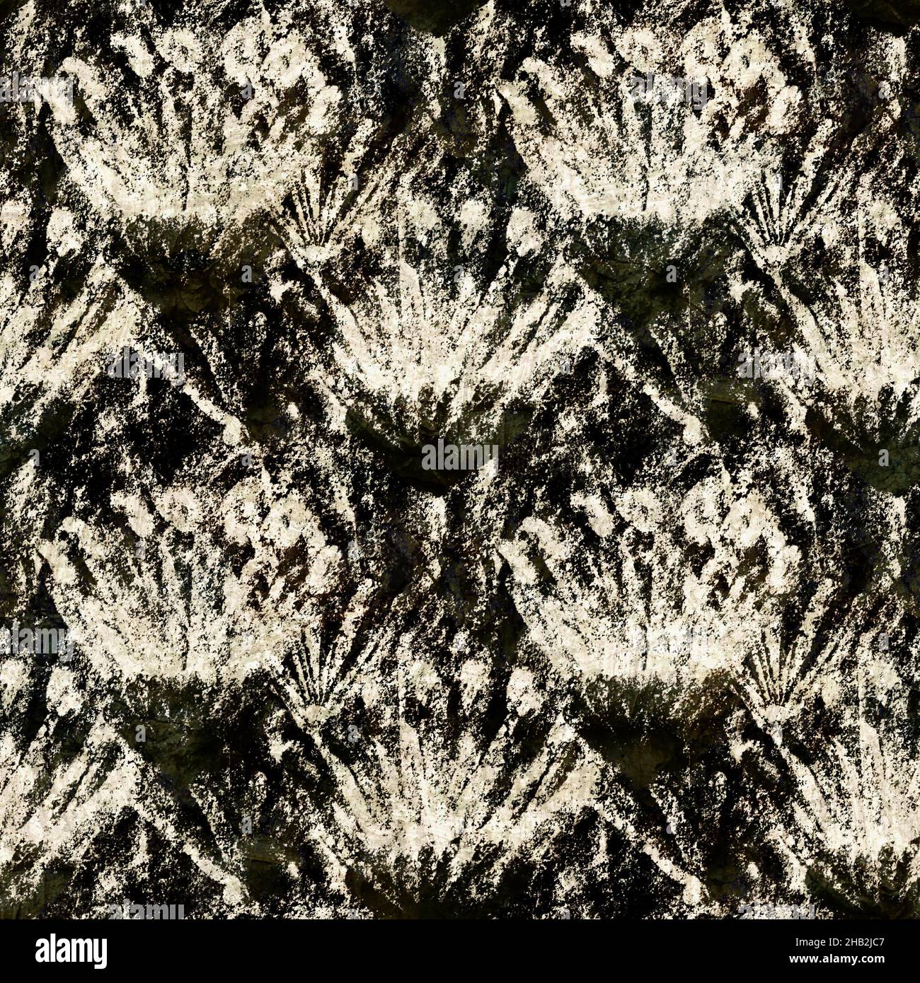 Desert plant on sand texture seamless raster pattern. Organic succulent ...