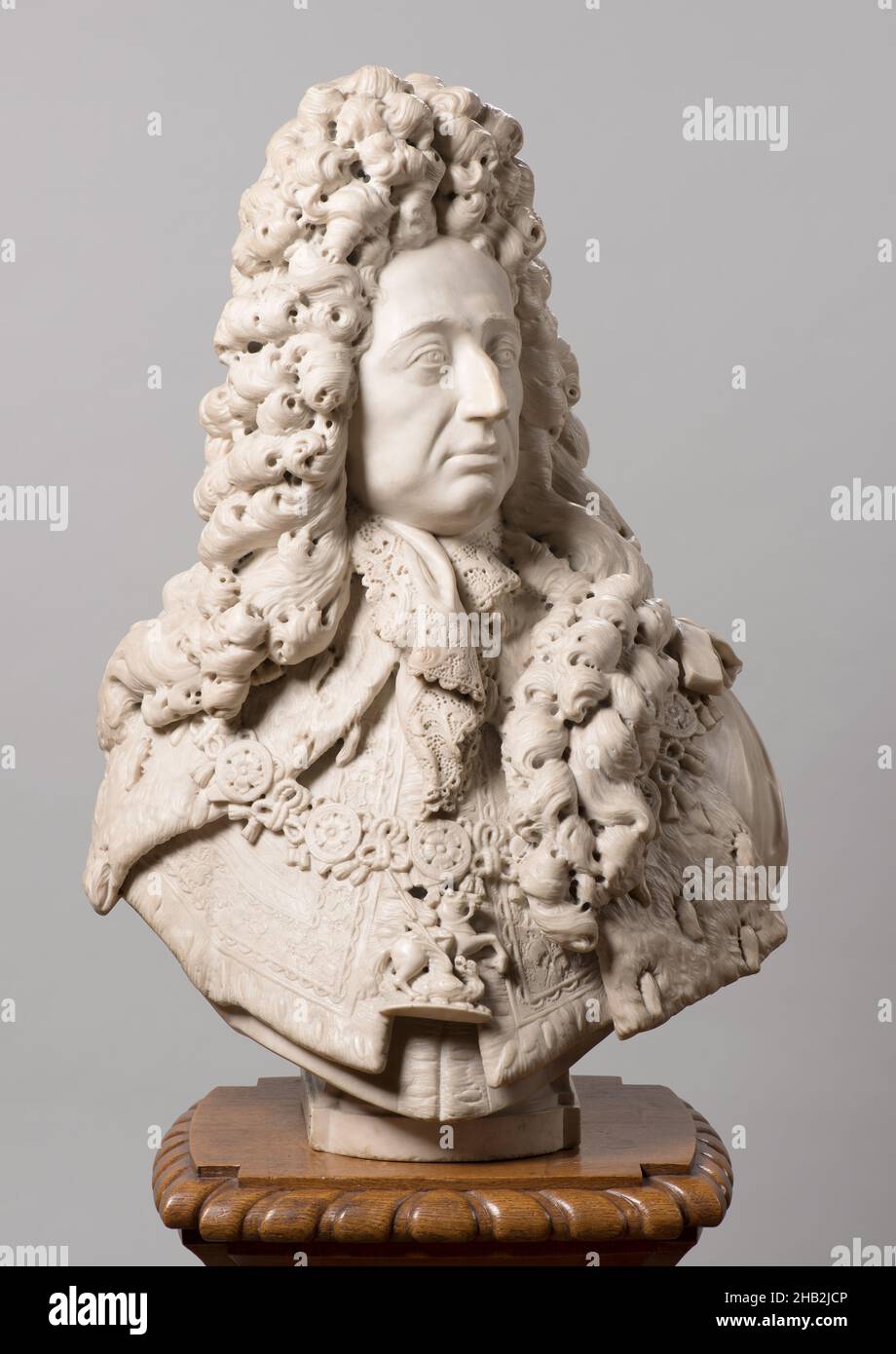 Bust of King-Stadtholder William III 1650-1702, Jan Blommendael, 1699 ...