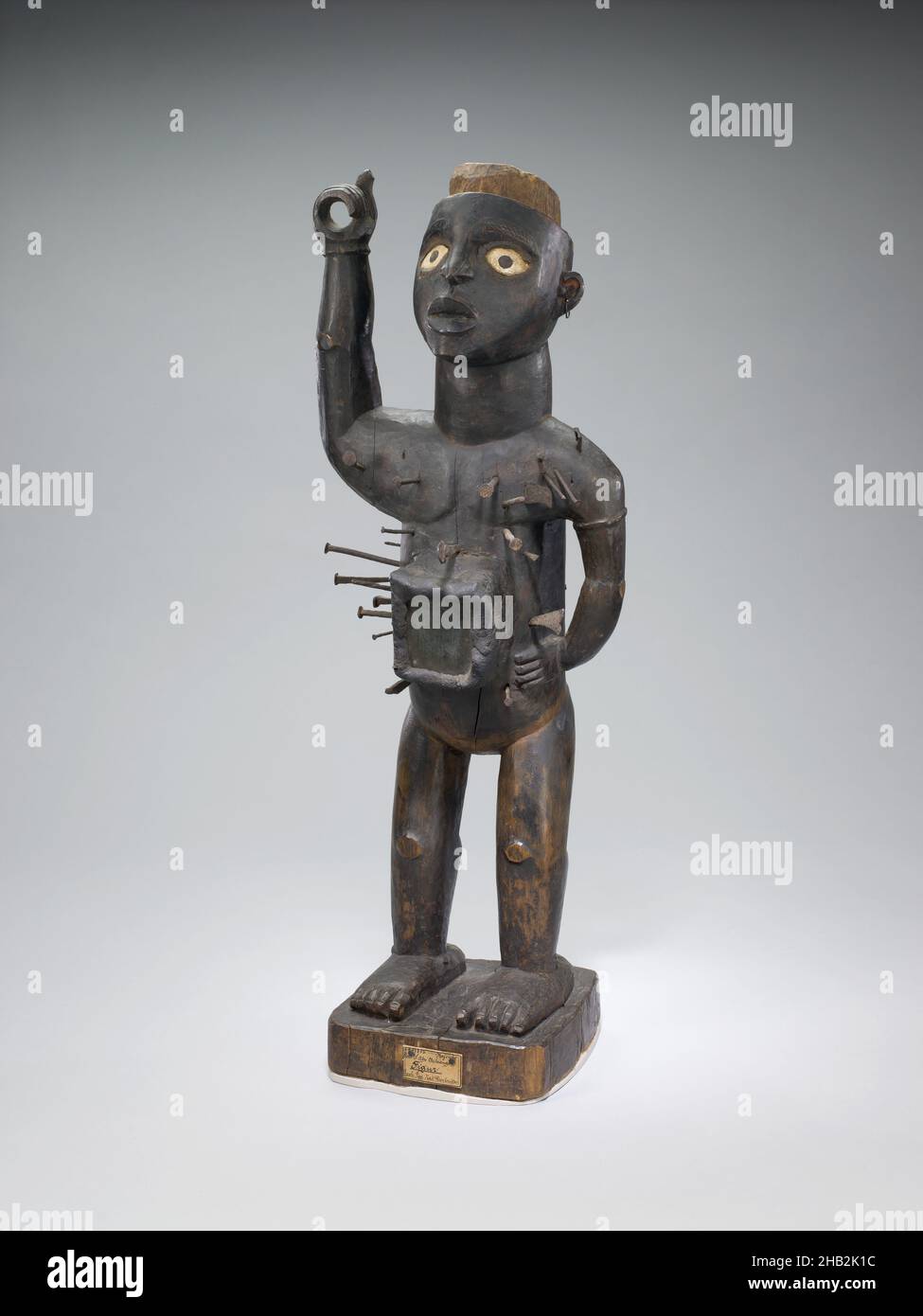 Power Figure (nkisi nkondi), Unidentified Kongo artist, before 1908 ...