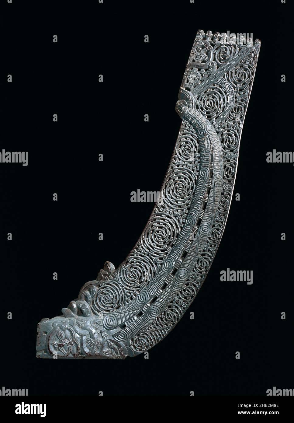 War Canoe Sternpost (taurapa), New Zealand (Aotearoa), Maori, probably ...