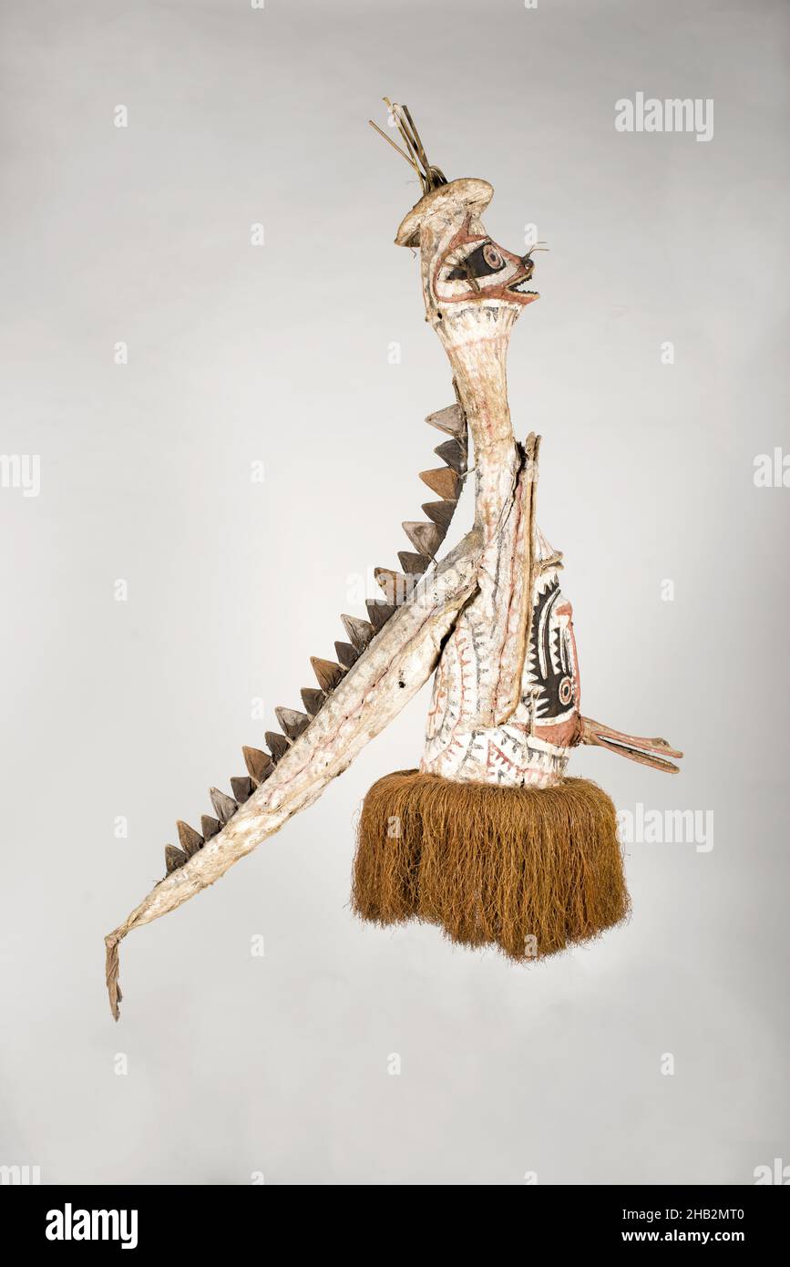 Mask (eharo type), Elema (attributed), late 19th to mid-20th century ...