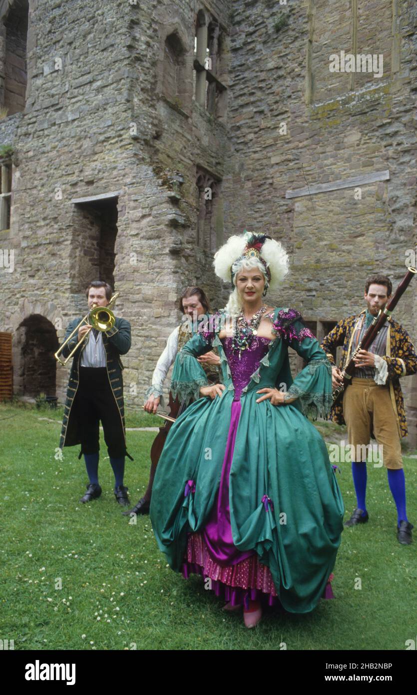 Mandy Rice-Davies at Ludlow Festival July 3rd 1986 Stock Photo - Alamy