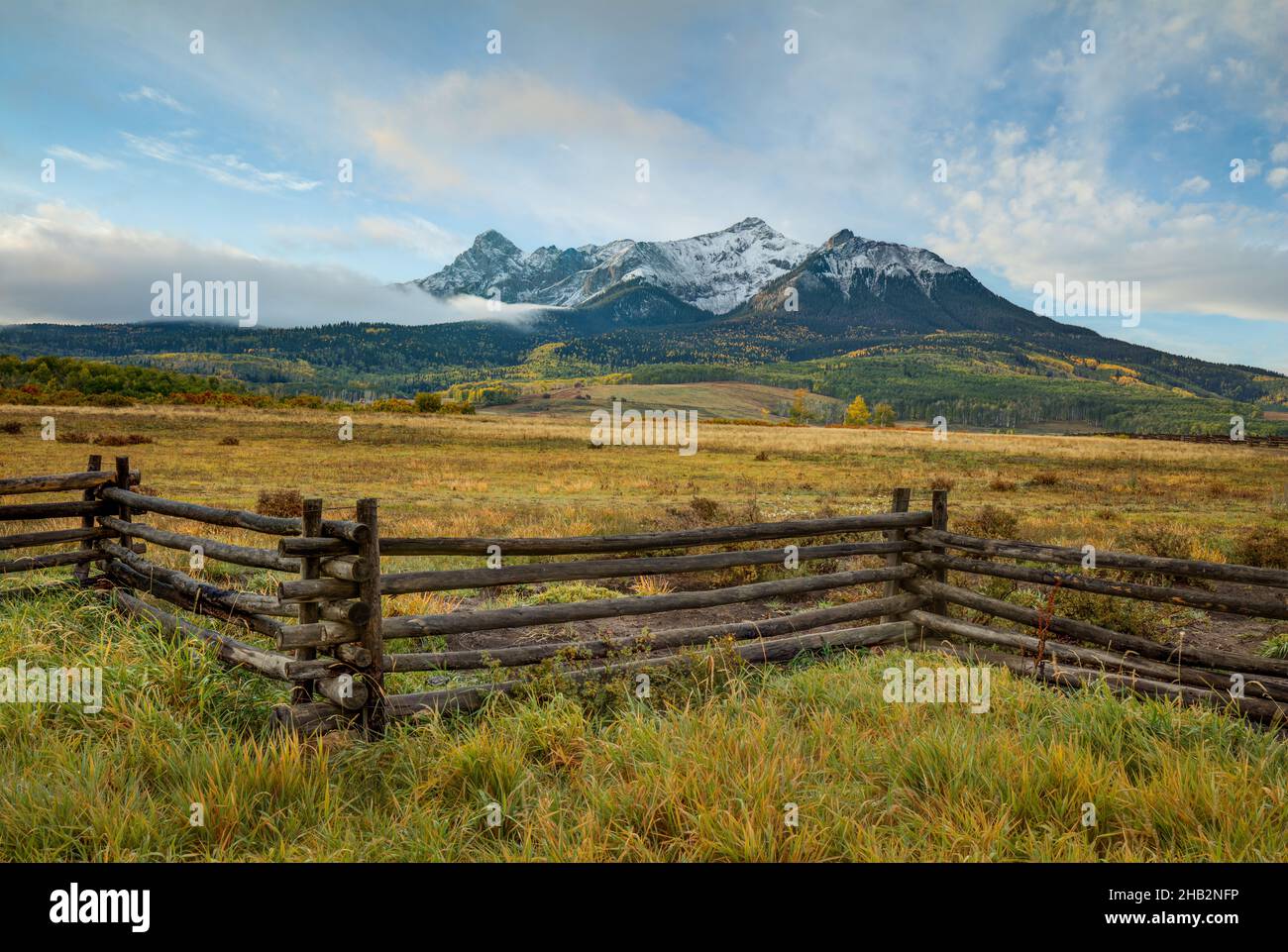 Scenic autumn landscape images in Colorado Stock Photo - Alamy