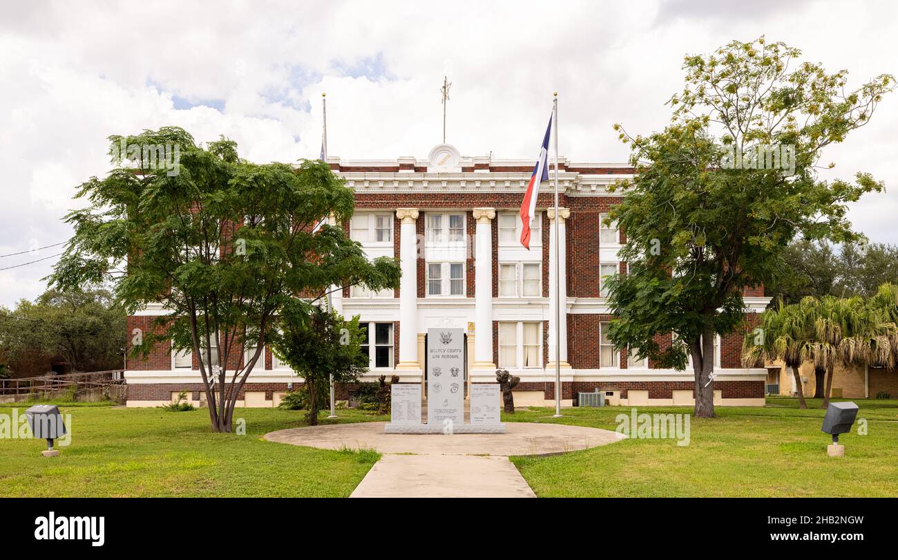 Raymondville, Texas, USA - September 18, 2021: The Willacy County ...