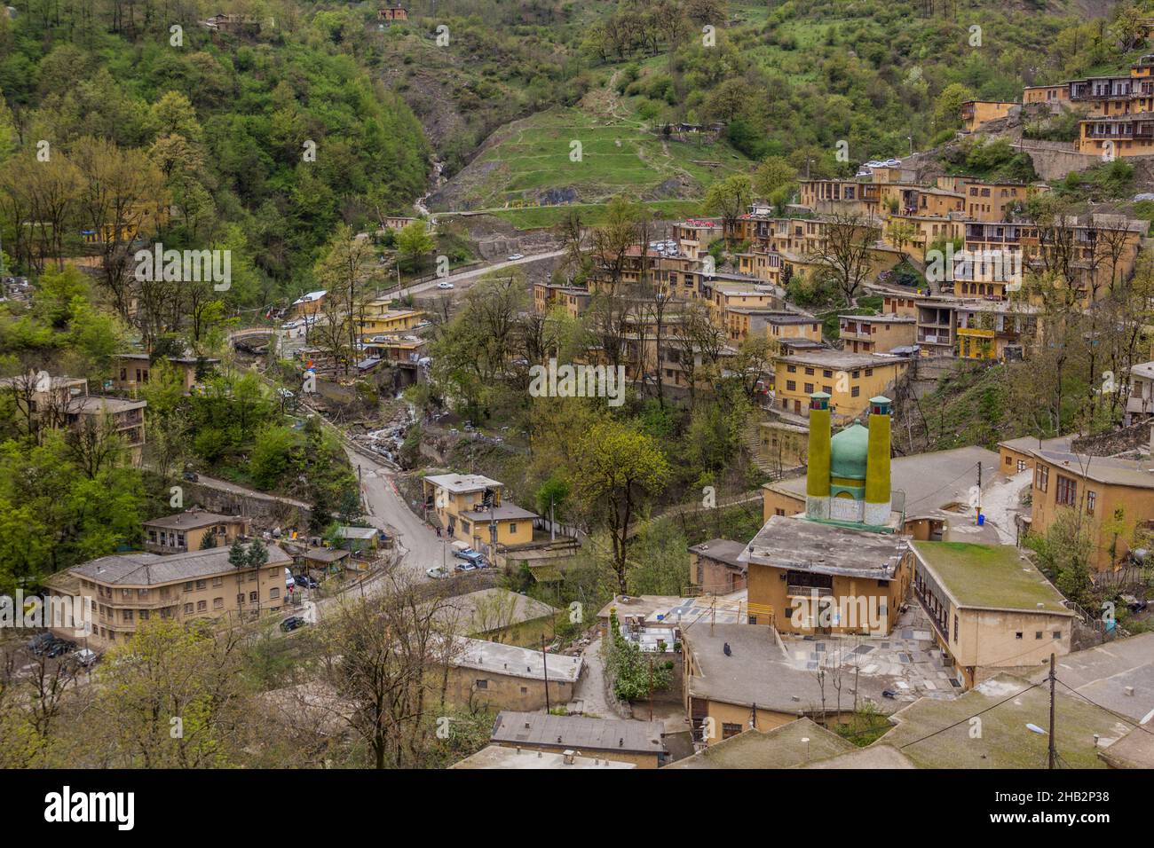 Traditional village Masuleh in Gilan province, Iran Stock Photo - Alamy