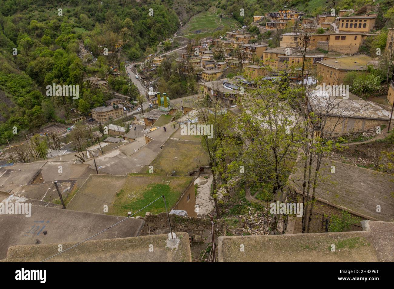 Traditional village Masuleh in Gilan province, Iran Stock Photo - Alamy