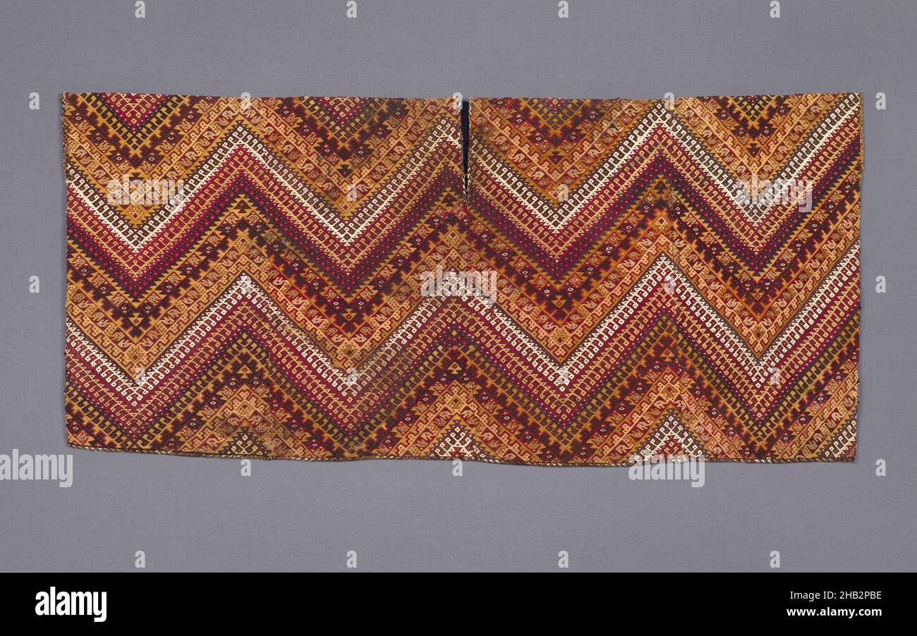 Tunic, Ica, Late Intermediate period, c.1000–1476, c.1000–1400, Camelid ...