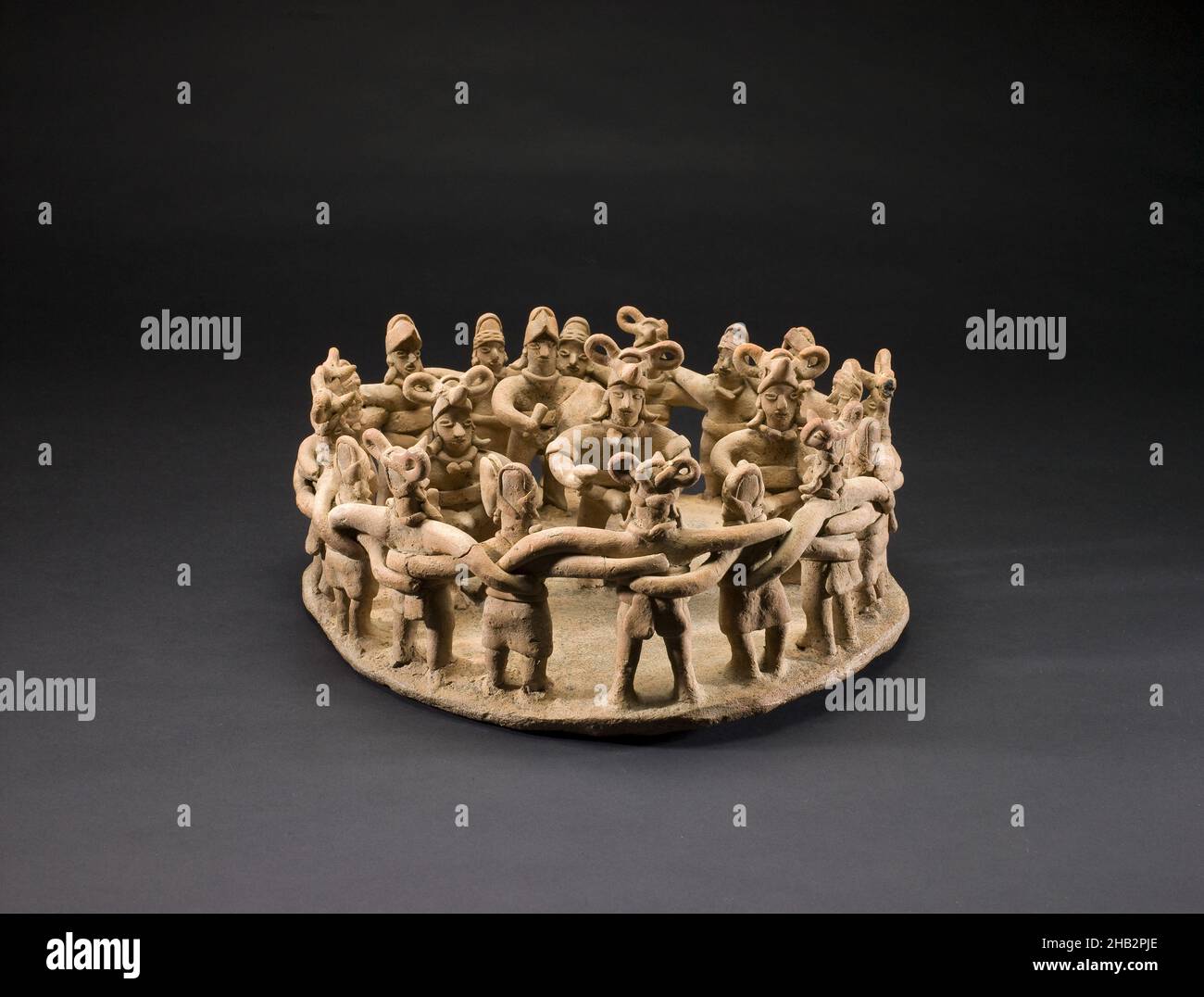 Grouping of Dancers and Musicians, Colima, Late Formative period, c.300 ...