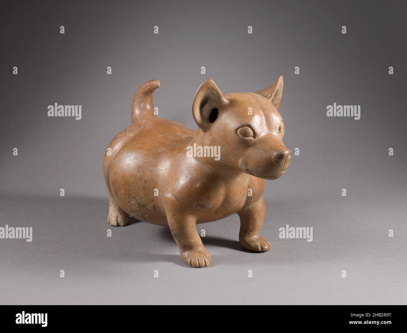 Standing Dog, Colima, Late Formative period, c.300 BC–AD 300, c.300 BC ...