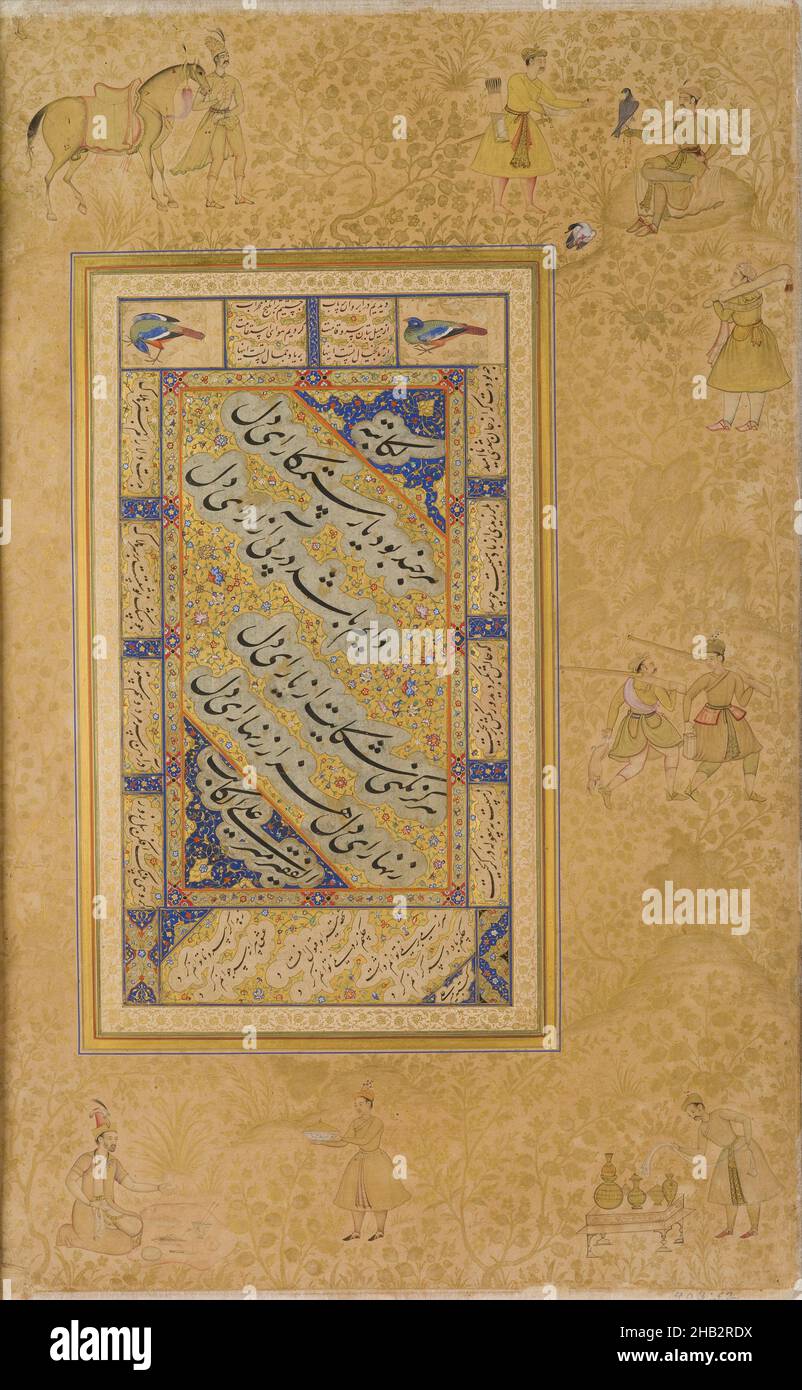 Recto calligraphy first half 16th century hi-res stock photography and ...