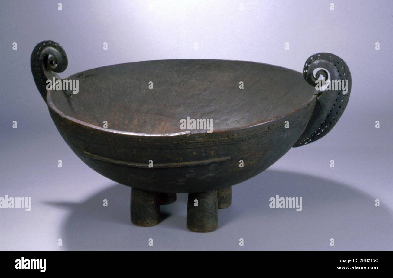 Bowl with Spiral Finials, Admiralty Islands, probably late 19th–early ...