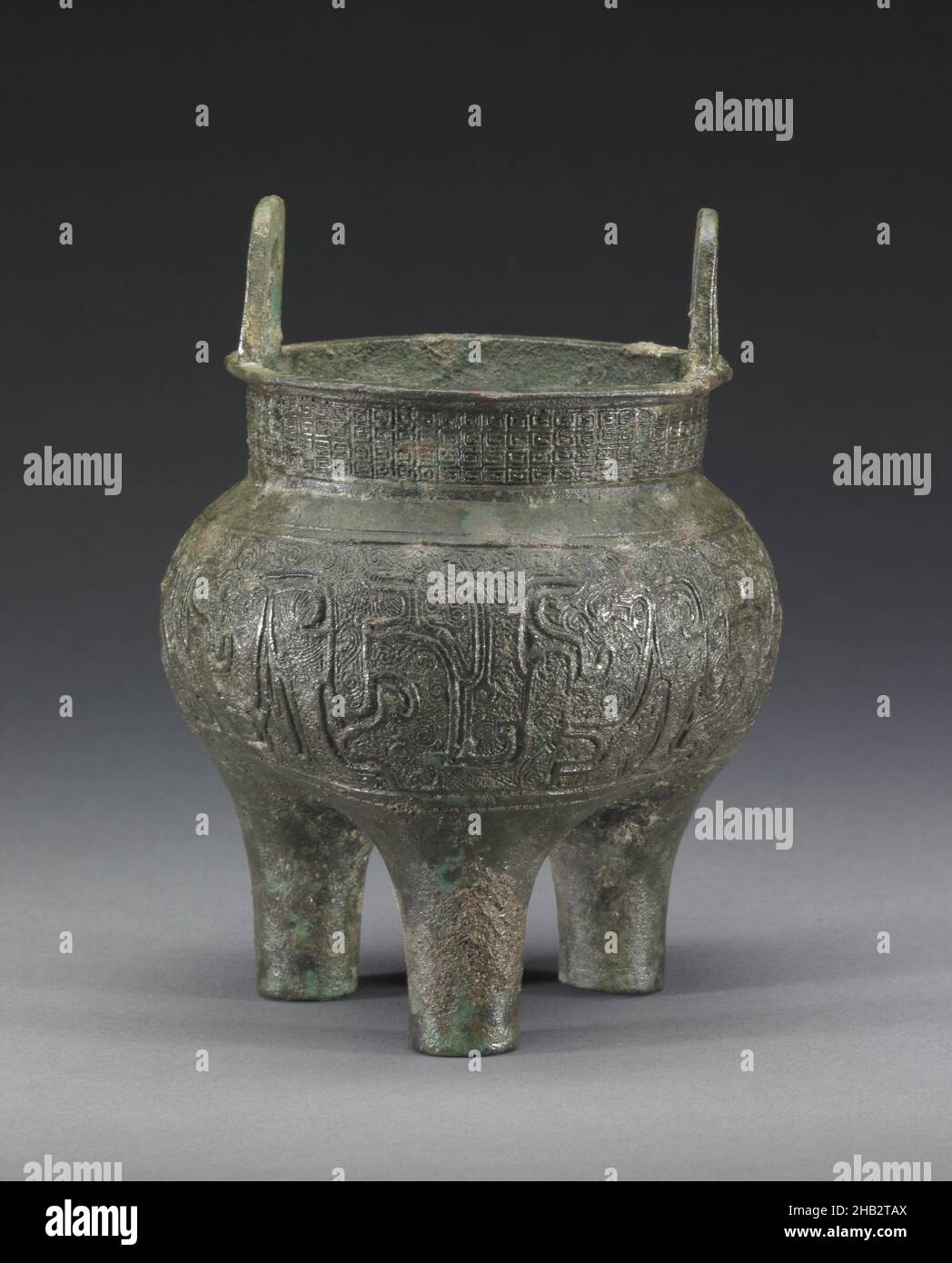 Archaistic Tripod Vessel (li ding), Chinese, Jin dynasty, 1115–1234 ...